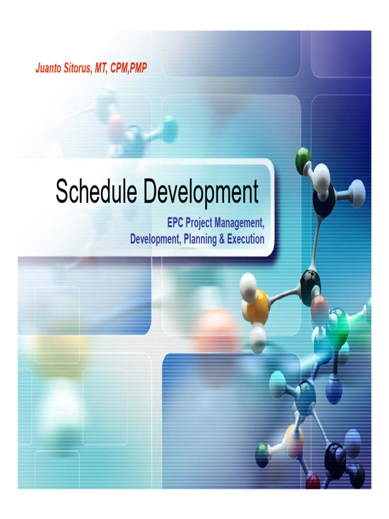 1-4- Schedule Development.ppt [Compatibility Mode] | PDF