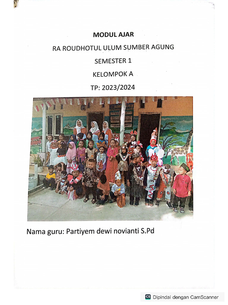 MODUL AJAR - TP 20232024 (SMT Ganjil) - GKRA Partiyem Dewi Novianti, S ...