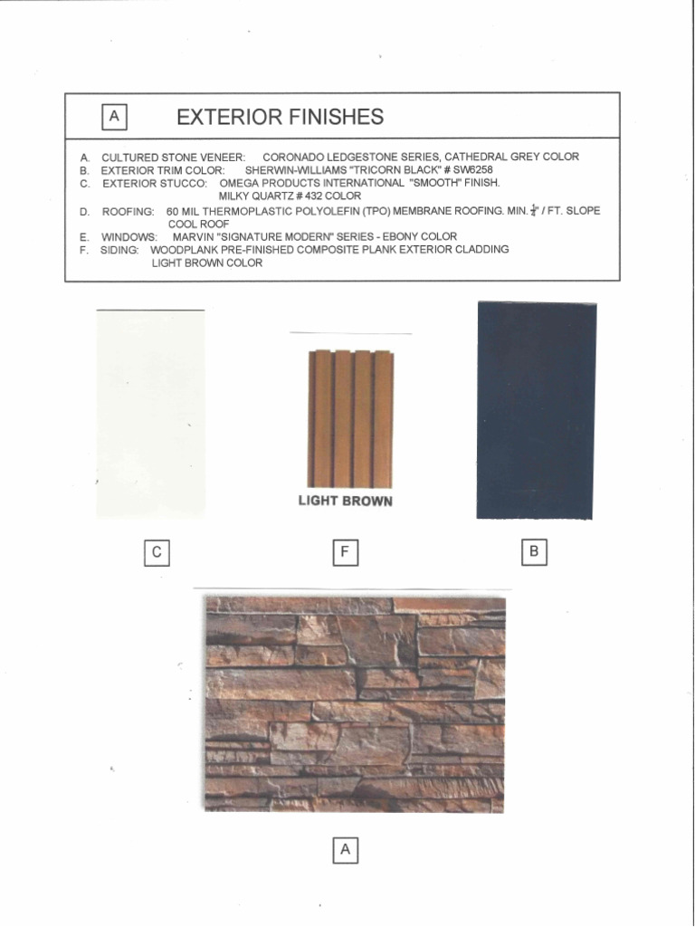 Exterior Finishes | PDF