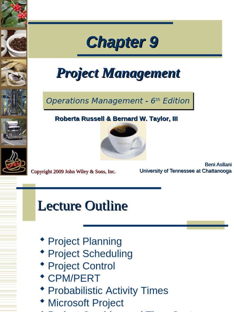CH 09 | PDF | Project Management