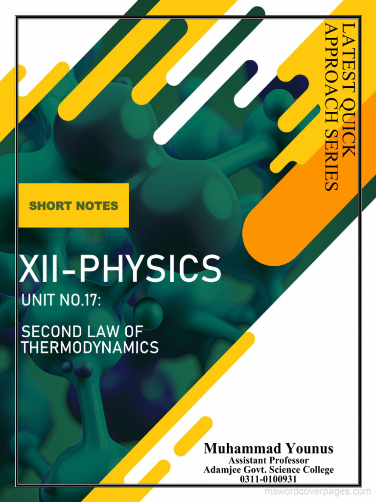 Unit 17 Very Short Notes by Professor Younus | PDF
