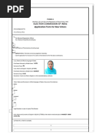 Application for New Voter Registration | PDF | Electoral District ...
