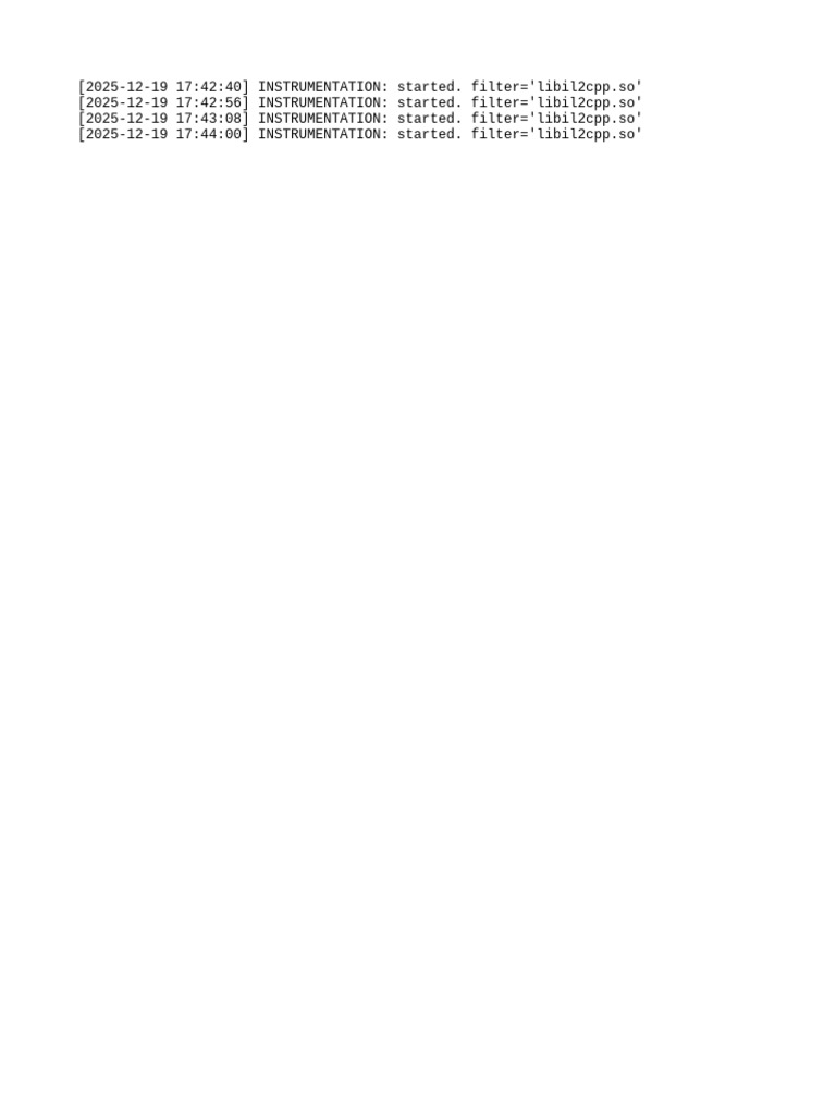 Instr Log | PDF