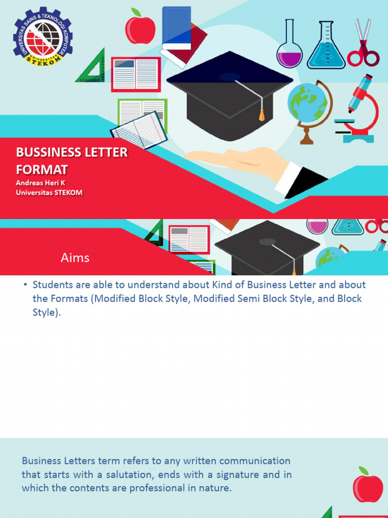 Business Letter Type - pptx-1 | PDF | Paragraph