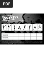 Insanity Fit Test | PDF | Wellness
