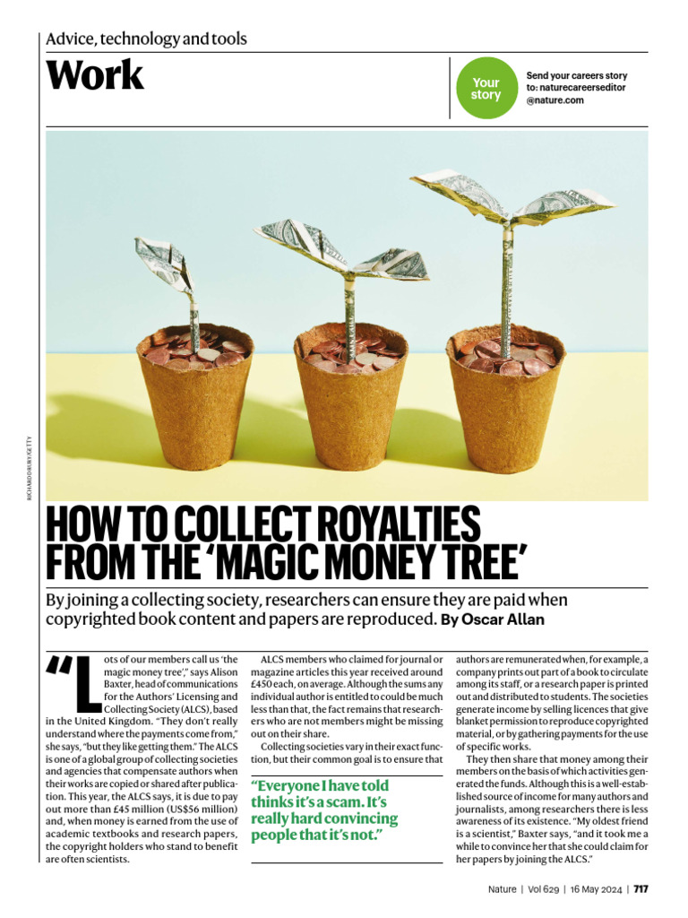 Collecting Royalties for Researchers | PDF | Cost Of Living