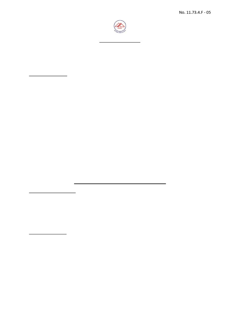 Declaration of Relationship With Directors - 05 | PDF