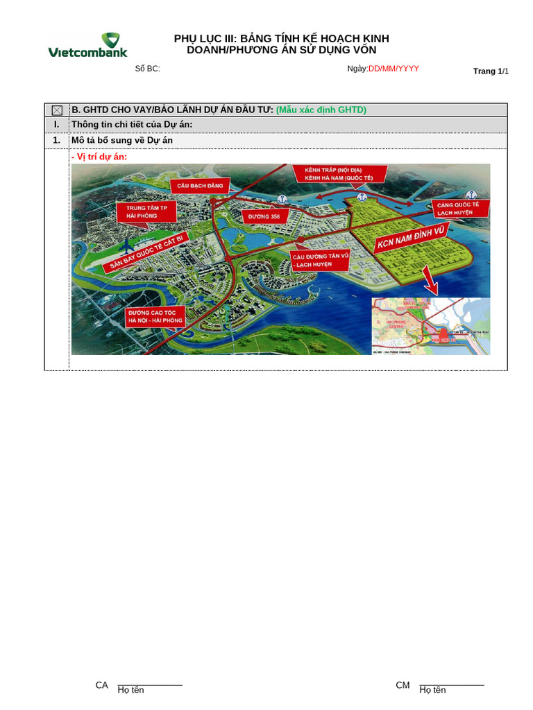 Phu Luc 3 - Bang Tinh KHKD, PASD Von | PDF