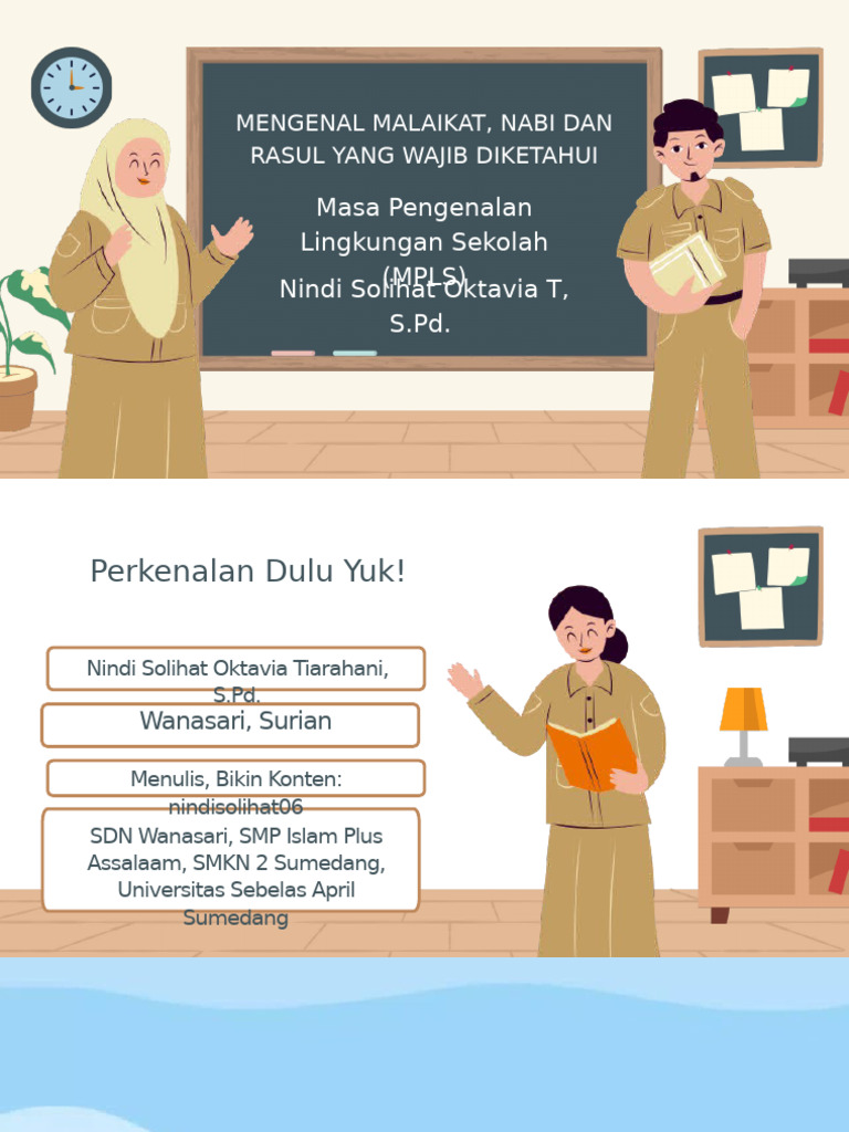 Ppt Malaikat, Nabi Dan Rasul | PDF