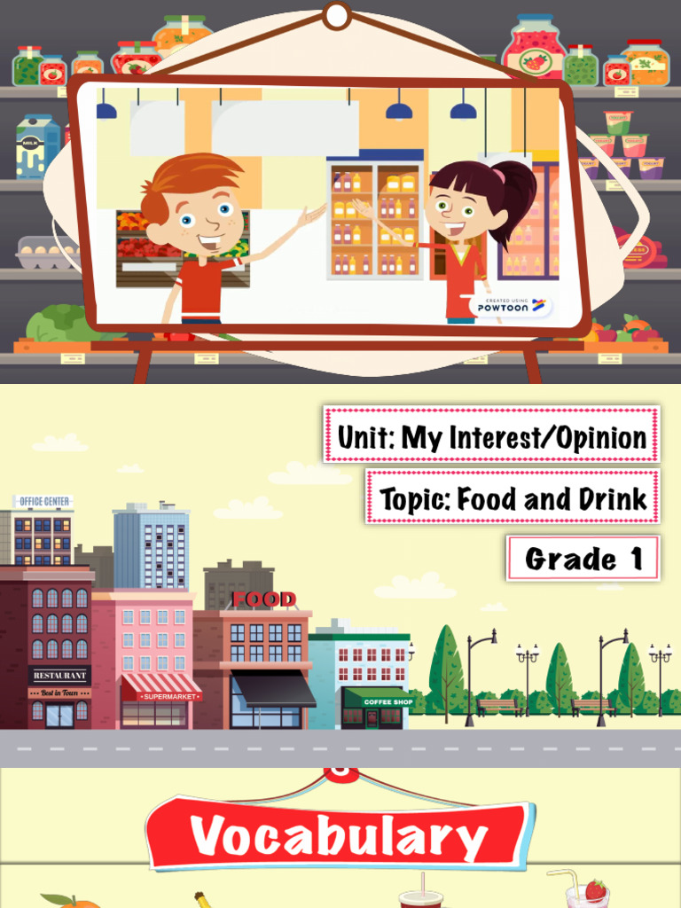 Food and Drink Communication Activities | PDF