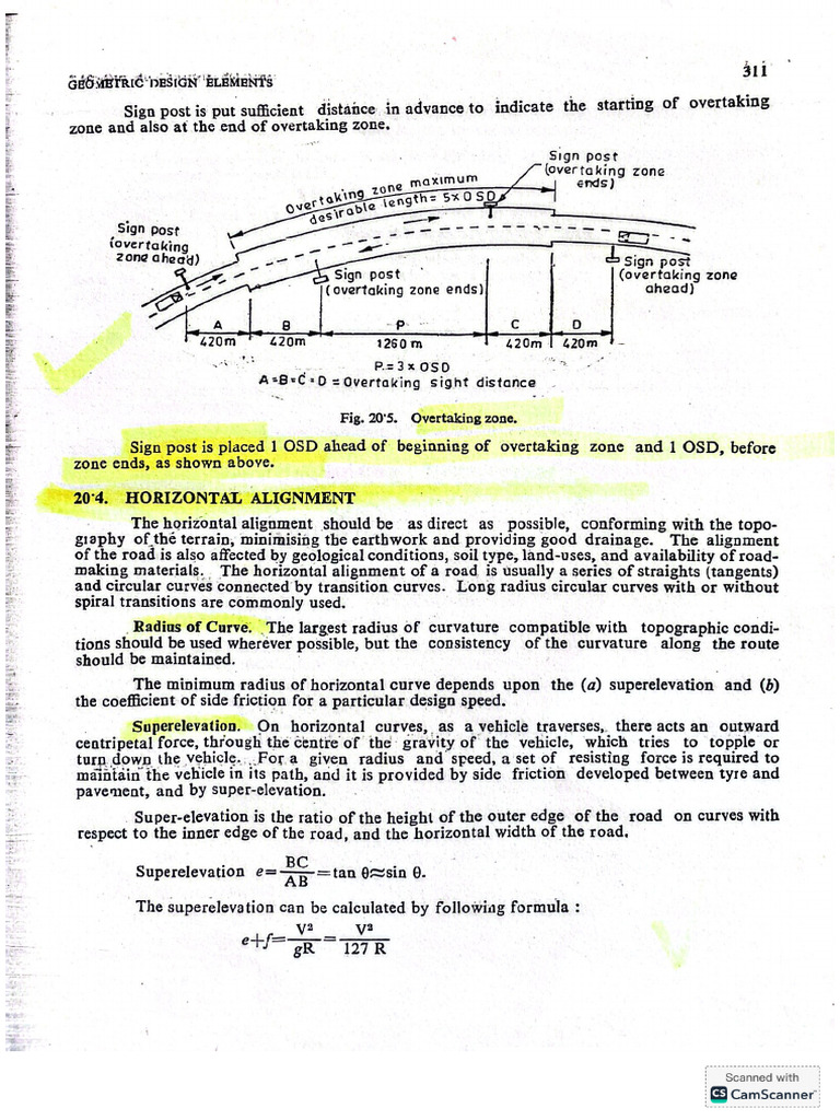 Horizontal Alignment 1 | PDF