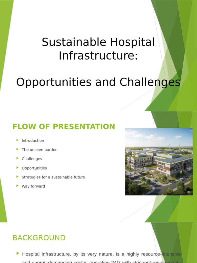 Sustainable in Hospitals Infrastructure. | PDF | Sustainability ...