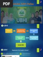 Panduan Login dan KRS Siakad Unimor | PDF