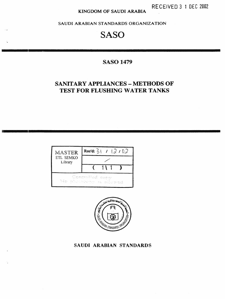 Saso 1479 | PDF