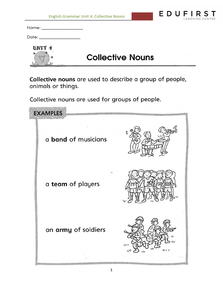 Collective Nouns | PDF
