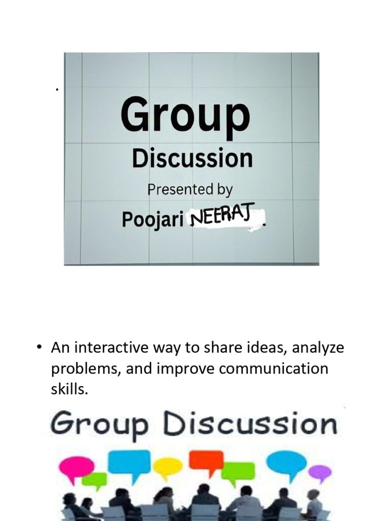 Mastering Group Discussion Skills | PDF