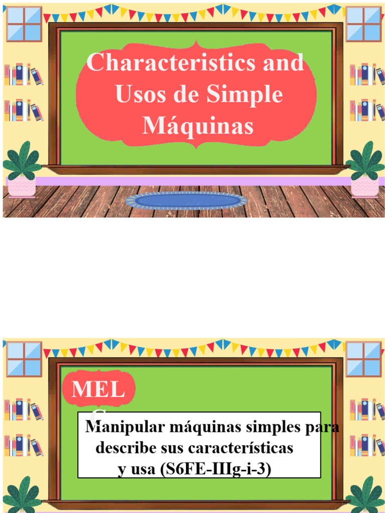 Ciencia 6 - Máquinas Simples | PDF | Palanca | Máquinas