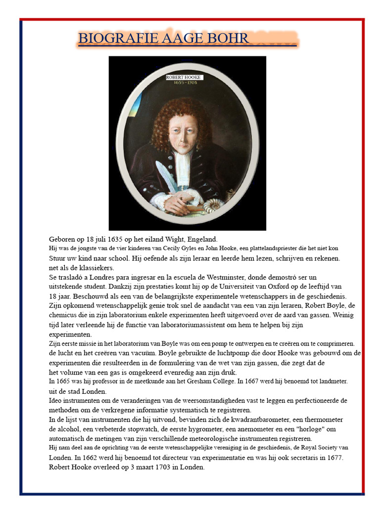 Robert Hooke | PDF