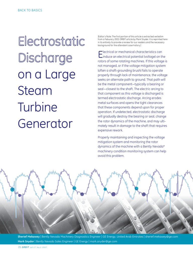Bearing Insulation Resistance | PDF | Capacitor | Electric Generator