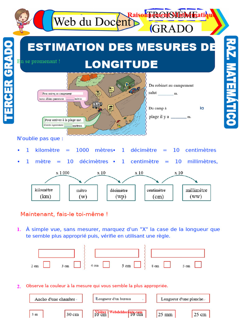 Estimation des Mesures en Mathématiques | PDF