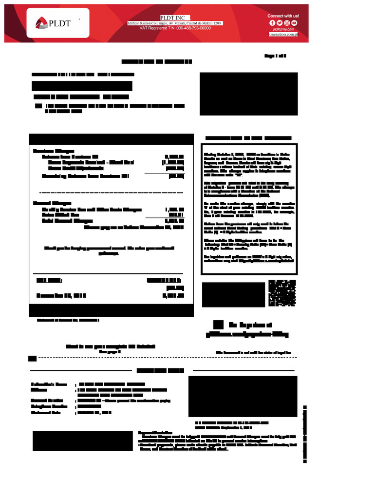 PLDT Octubre | PDF