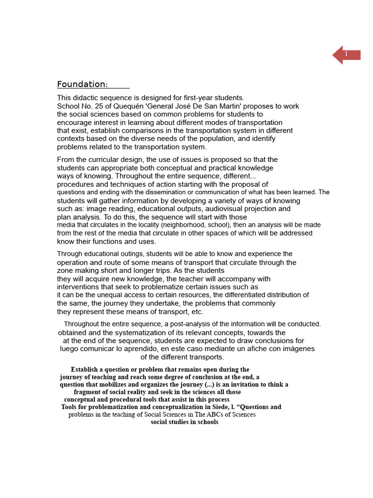 Passenger transport in different contexts | PDF | Curriculum | Teachers