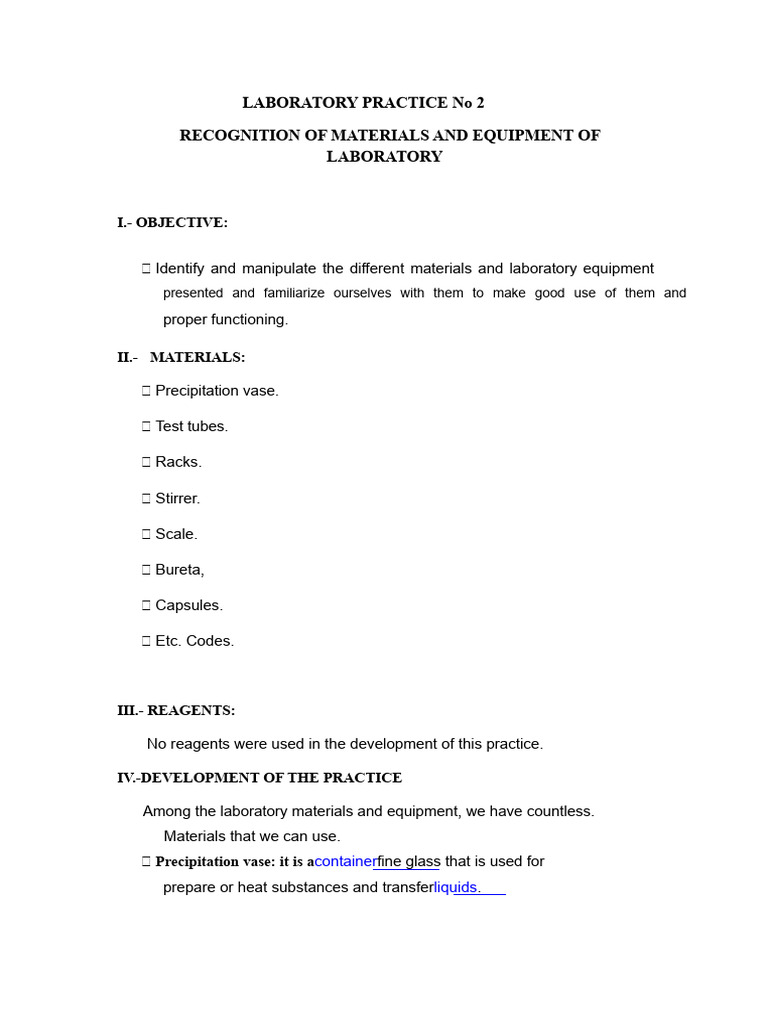 Laboratory Equipment Recognition Guide | PDF | Liquids | Volume