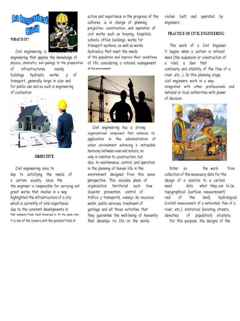 Importance of Civil Engineering Explained | PDF | Civil Engineering ...