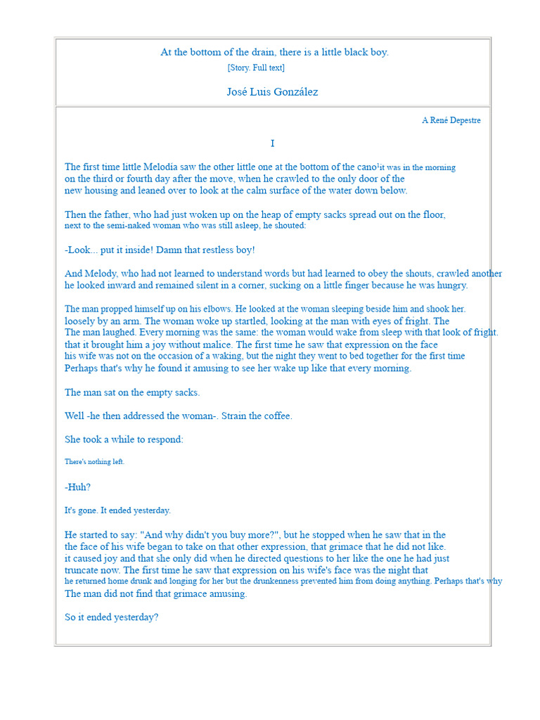 At the bottom of the pipe there is a little black boy. | PDF