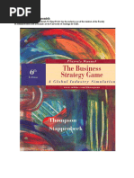 Winning Strategies for the BSG Game | PDF | Stocks | Dividend