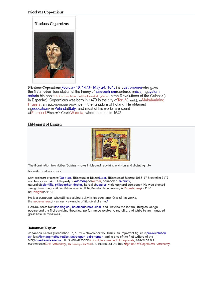 Nicolaus Copernicus | PDF | Heliocentrism | Science