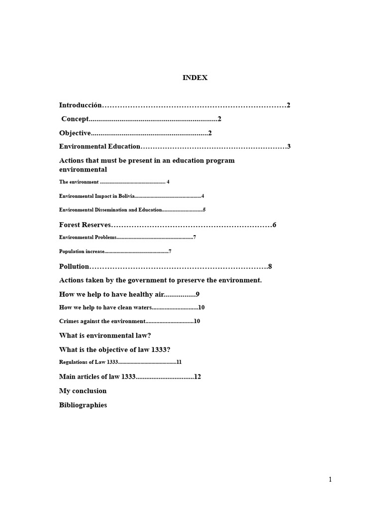 monograph on the environment | PDF | Sustainability | Pollution