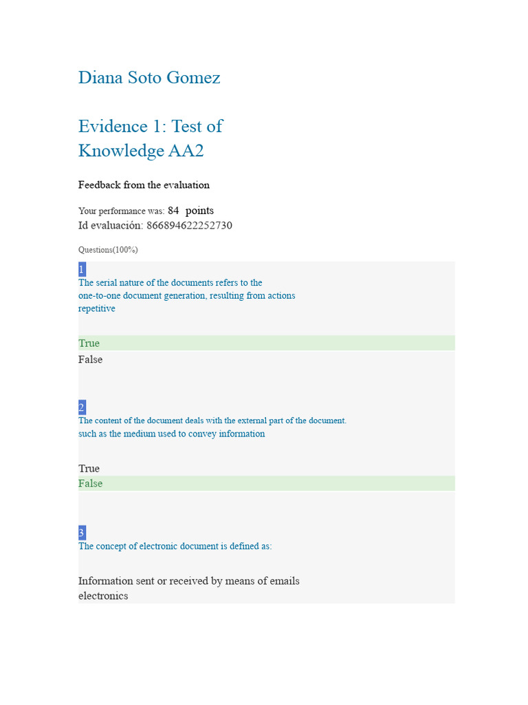 Document Integrity and Characteristics Quiz | PDF | Information | Document