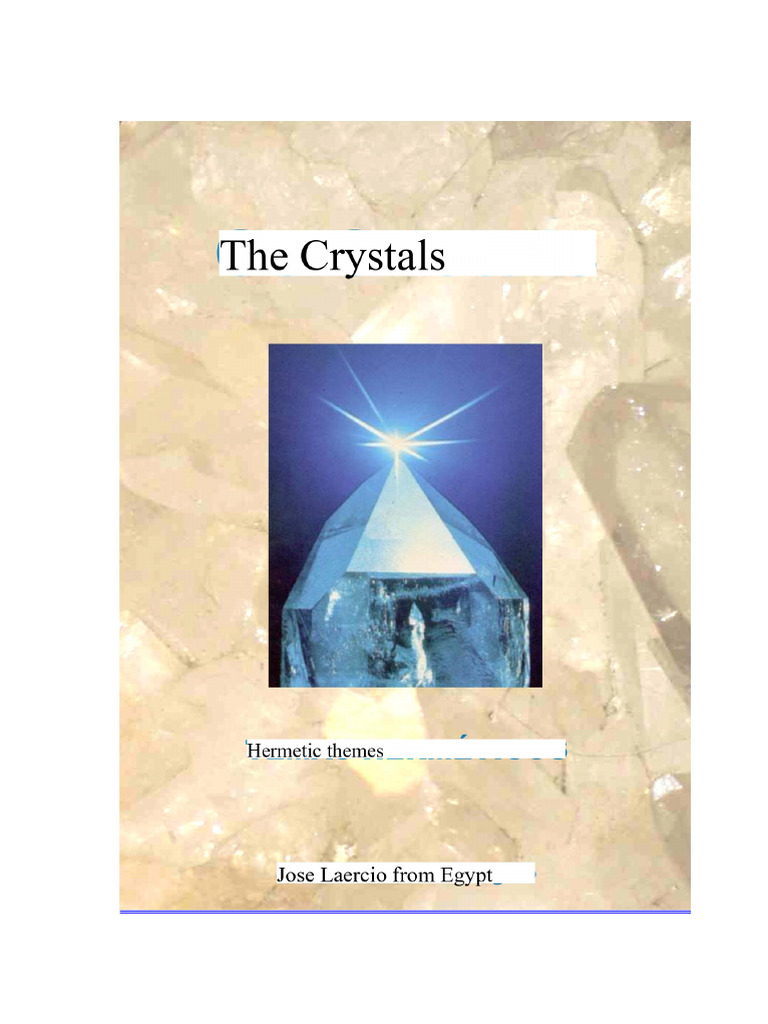 the-crystals.pdf | PDF | Light | Matter