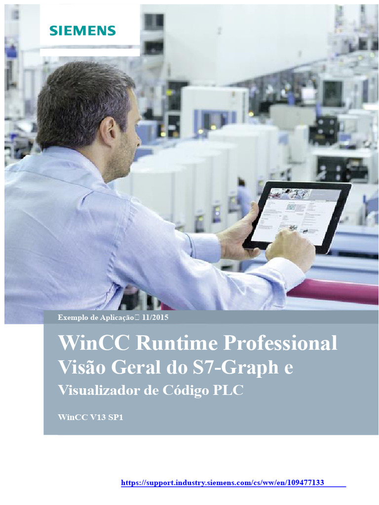 Visão Geral Do WINCC Runtime Professional S7-Graph e Visualizador de ...