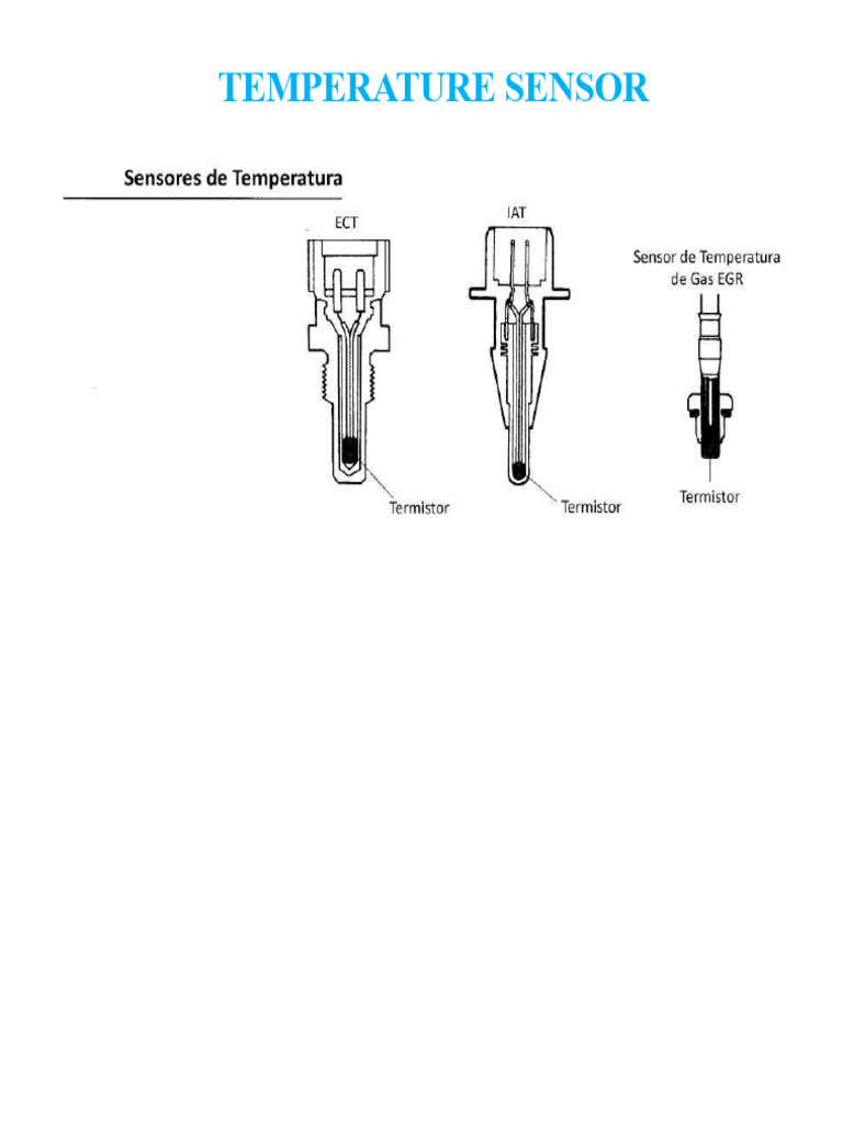 Engine Coolant Temperature Sensor Guide | PDF | Electromagnetism ...