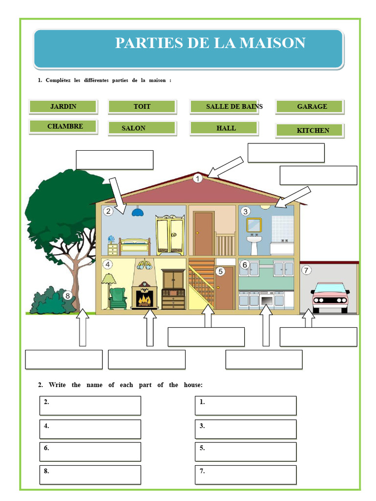 Parties de la Maison à Identifier | PDF