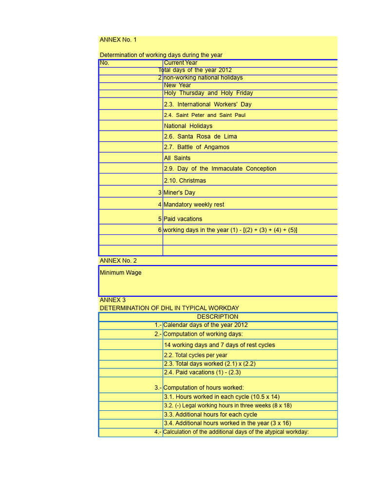 UNIT COSTS IN UNDERGROUND MINE | PDF | Salary | Overtime