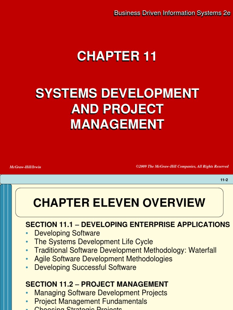 CH 11 PPT 546 | PDF | Software Development Process | Outsourcing