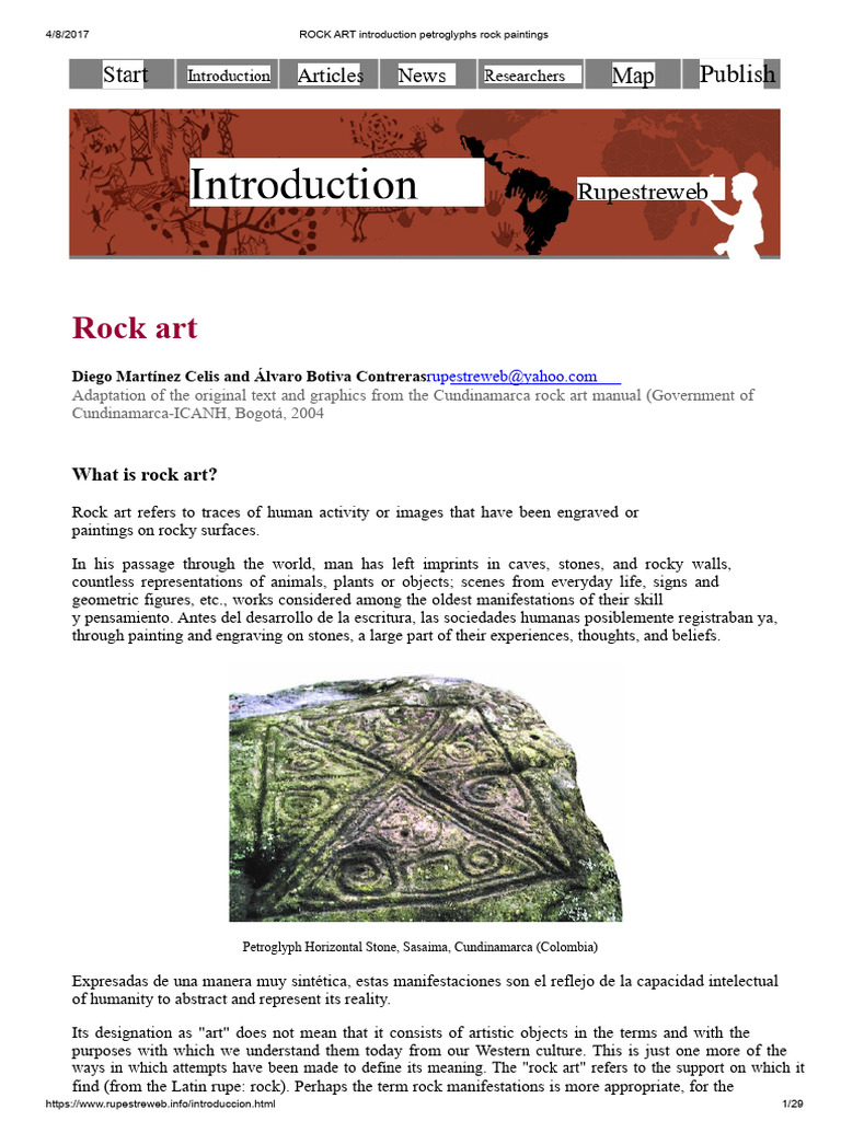 Introduction to Rock Art and Petroglyphs | PDF | Rock Art