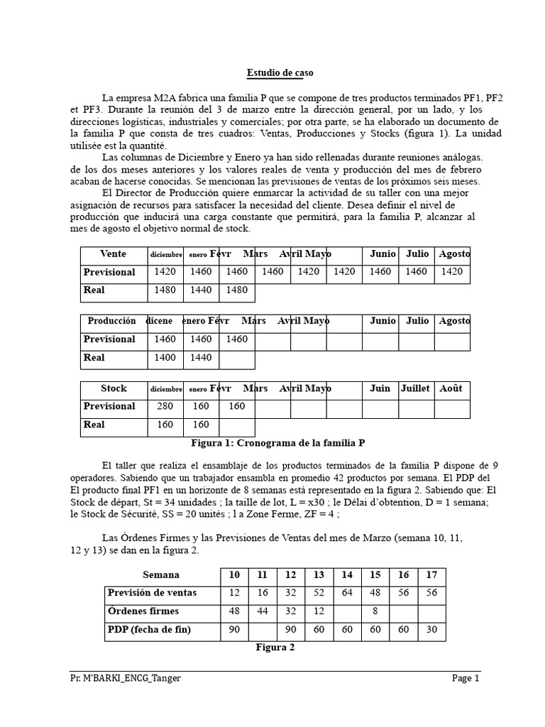 Estudio de Caso PIC PDP Exam_GP_9920_Corr | PDF