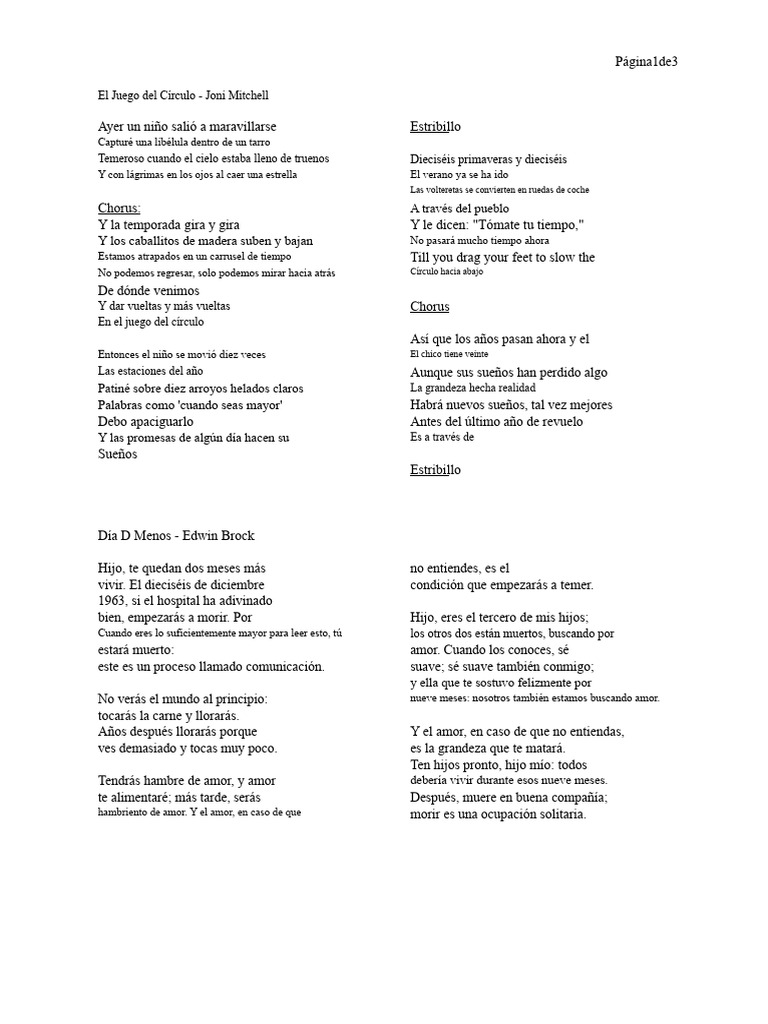 El Juego Del Círculo | PDF