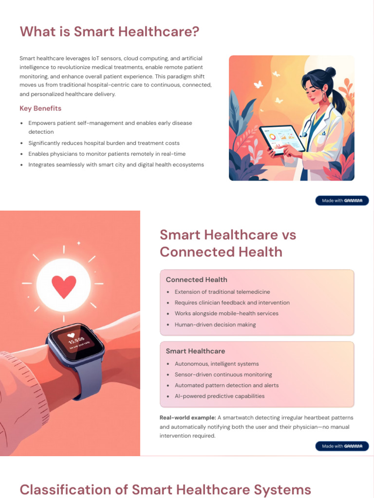 Smart Healthcare: IoT and AI Innovations | PDF | Internet Of Things ...