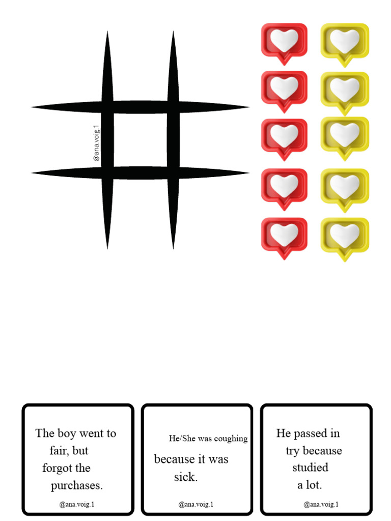 Tic-Tac-Toe Coordinated Sentences | PDF