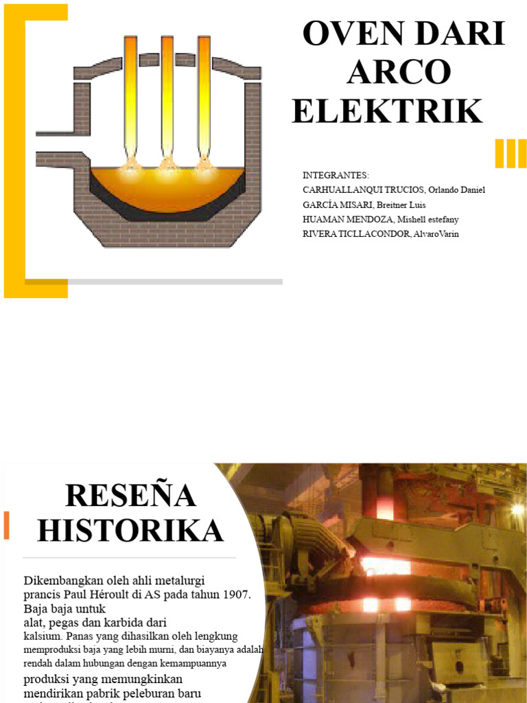 Oven Busur Listrik: Produksi Baja Efisien | PDF
