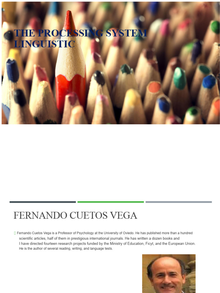 Cognitive Model of Language Processing | PDF | Phonetics | Speech