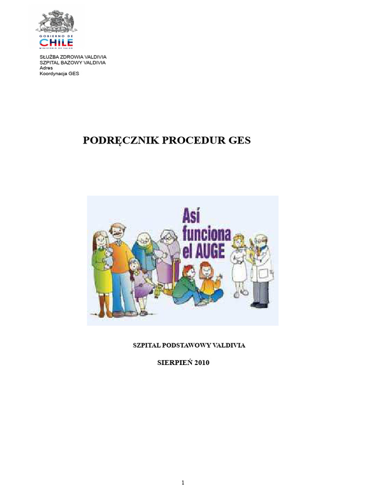 Podręcznik Procedur i Organizacji GES.pdf | PDF