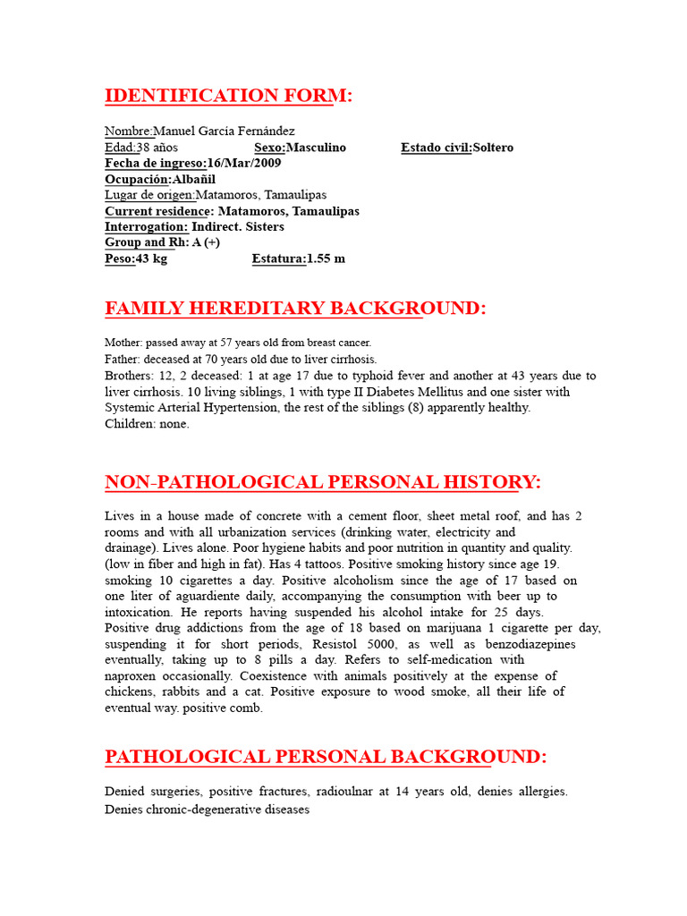 103541436-Medical History-Gastroenterology | PDF | Cirrhosis | Liver