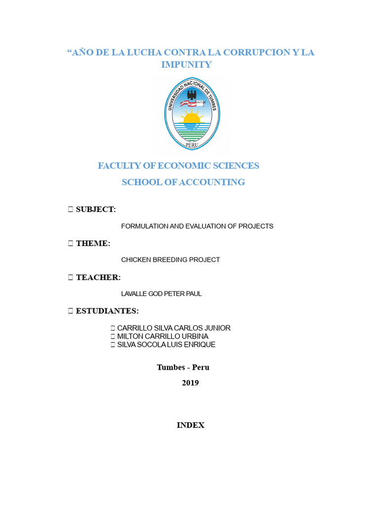 Chicken Rearing Project | PDF | Expense | Income Statement
