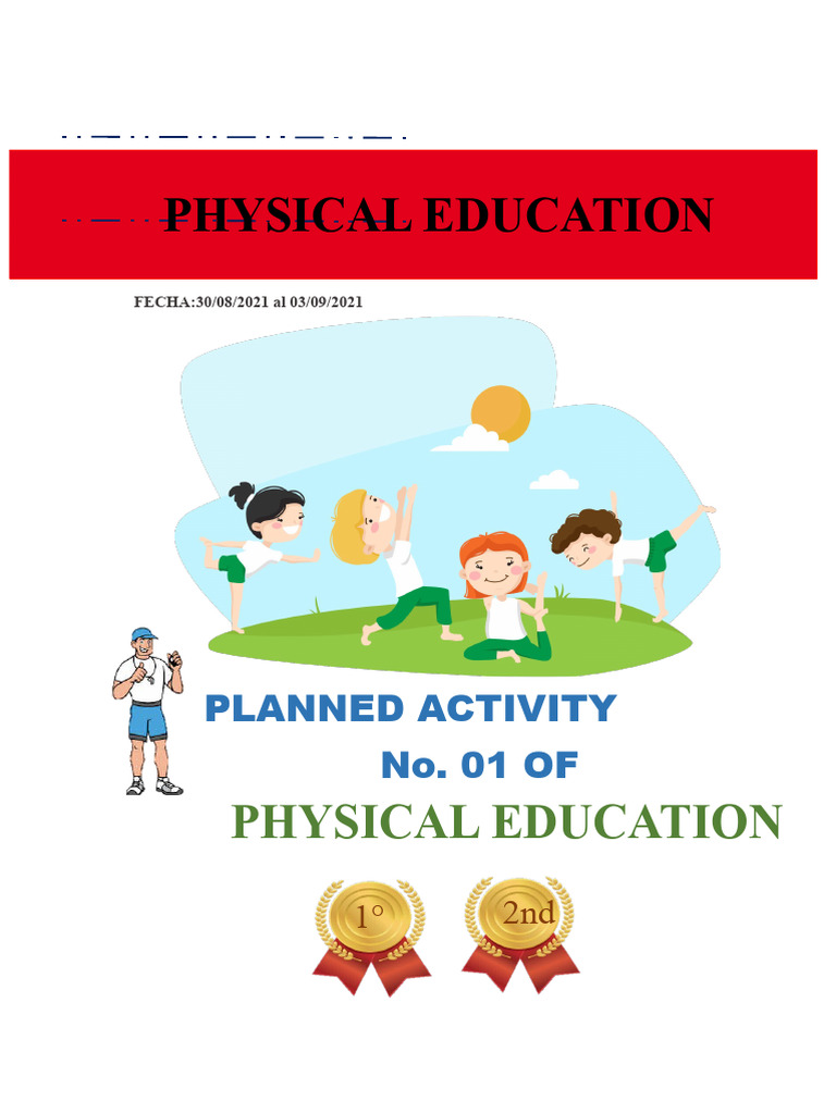 ACTIVITY No. 01 Secondary 1st and 2nd Physical Education | PDF ...
